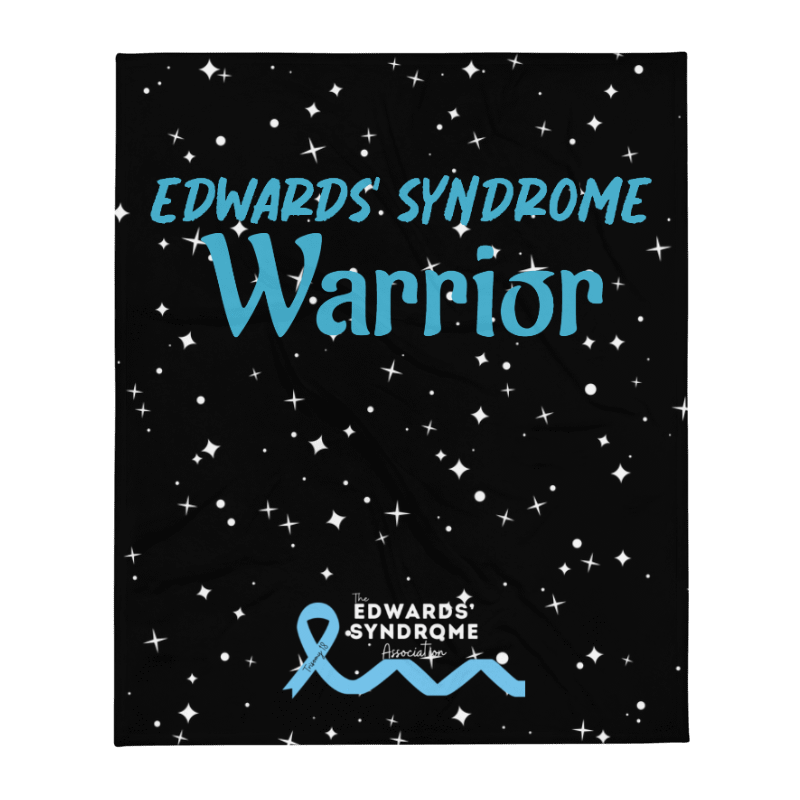 Edwards Syndrome Warrior Blanket – The ESA Store